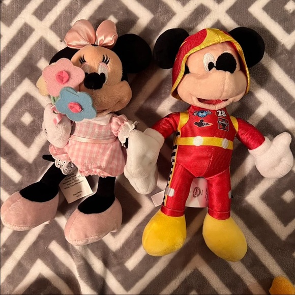 Disney | Toys | Mickey Minnie Mouse Plush Set Disney | Poshmark